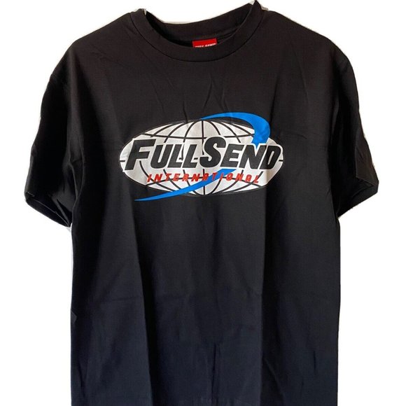 Full Send | Shirts | Exclusive Black International Full Send Tshirt ...